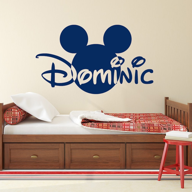 Mickey Mouse Decal - Etsy