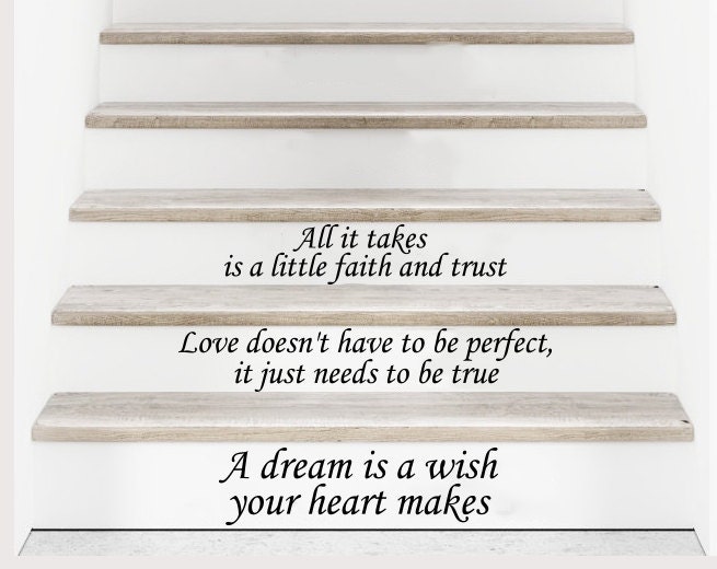 Stair Decals Quotes, Stairway Decor Hakuna Matata Phrases Home ...