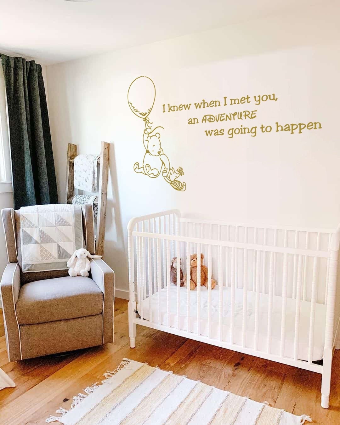 Winnie the Pooh Quote Wall Decal Vinyl Sticker Decals Quotes Adventure ...