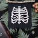 Crochet Pattern | Skeletal Ribcage Crochet Tapestry Wall Hanging Decor ...