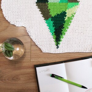 Crochet Pattern Plumbob Crochet Wall Hanging Decor DIY Simmer - Etsy