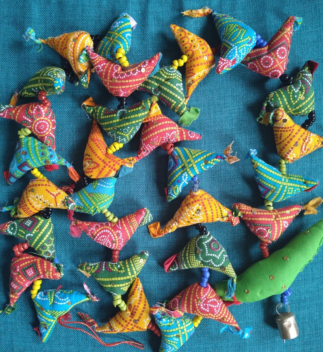 Super Long Hanging Fabric Bird String - Etsy