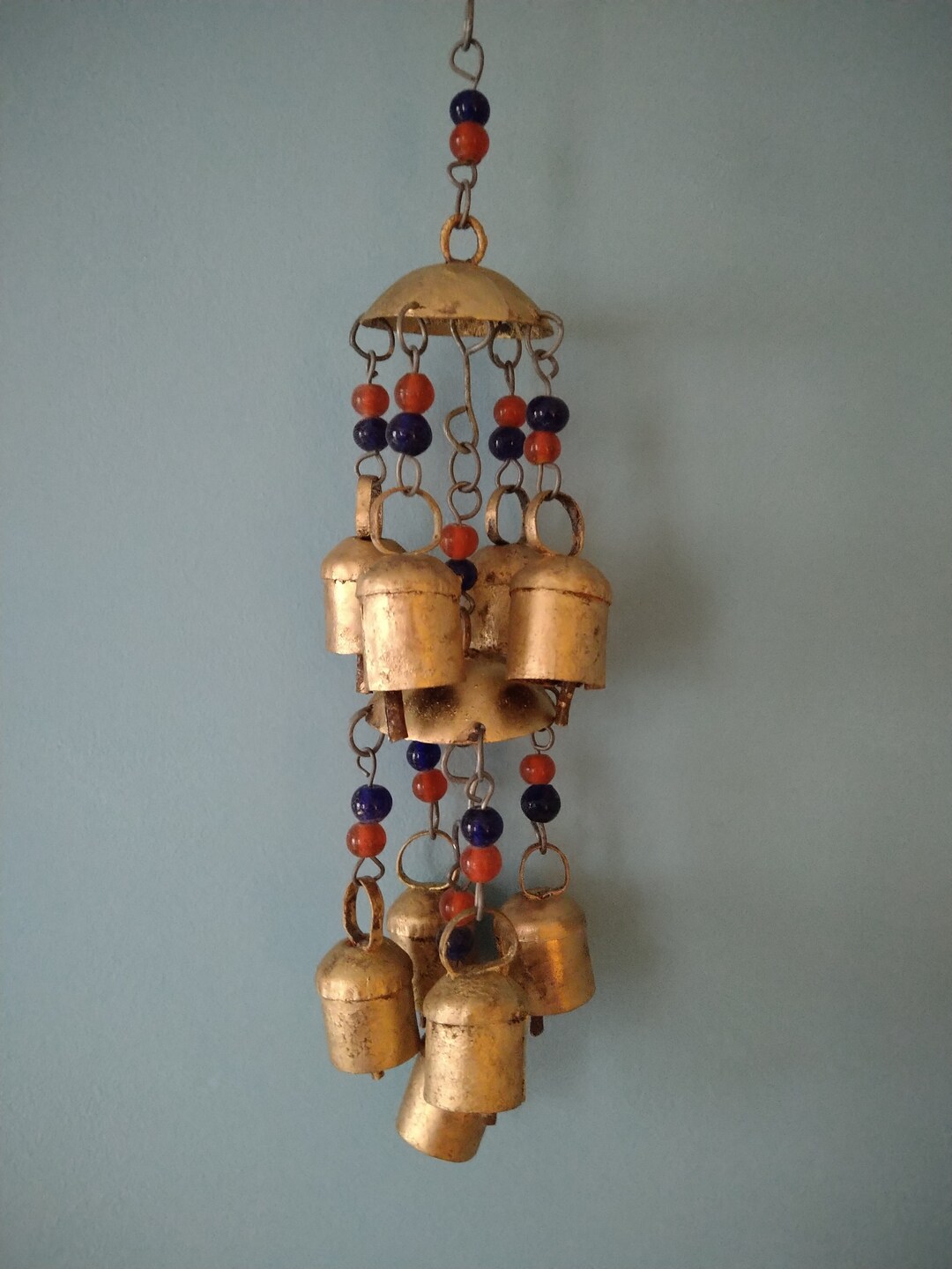 Hanging Rustic Bell Cluster - Etsy
