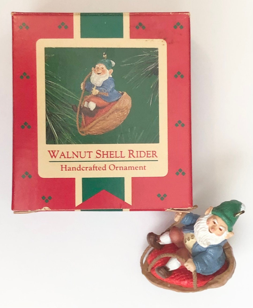 HALLMARK Keepsake ORNAMENT "walnut Shell Rider" ELVES X23-998 - Etsy