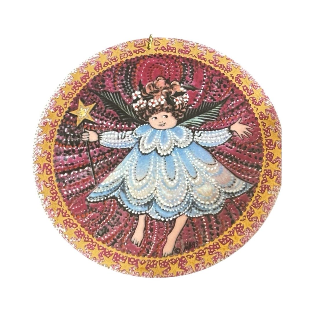 1992 P Buckley Moss ORNAMENT 1st Angel Anna Perenna X25-5030 - Etsy