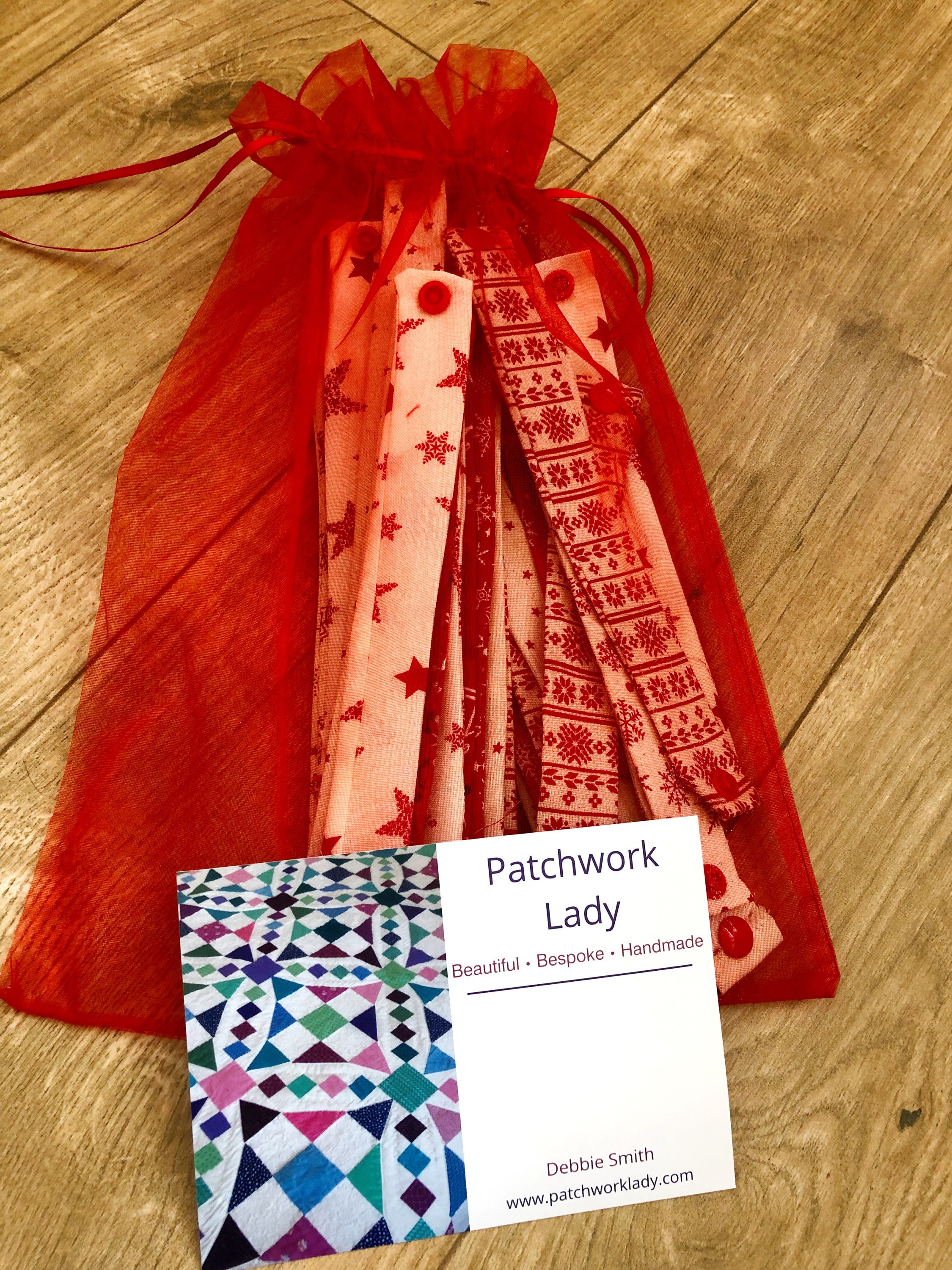 Scandi Fabric 'paper' Chains Christmas Decoration for - Etsy UK