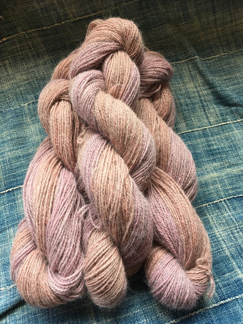4ply Alpaca Yarn Natural Pink Hand Dyed Using Cochineal - Etsy UK