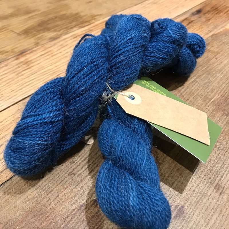 Indigo Dyed Yarn - Etsy