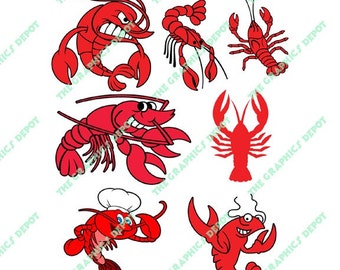 Crawfish svg | Etsy