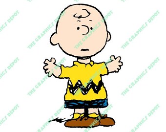 Charlie brown svg | Etsy