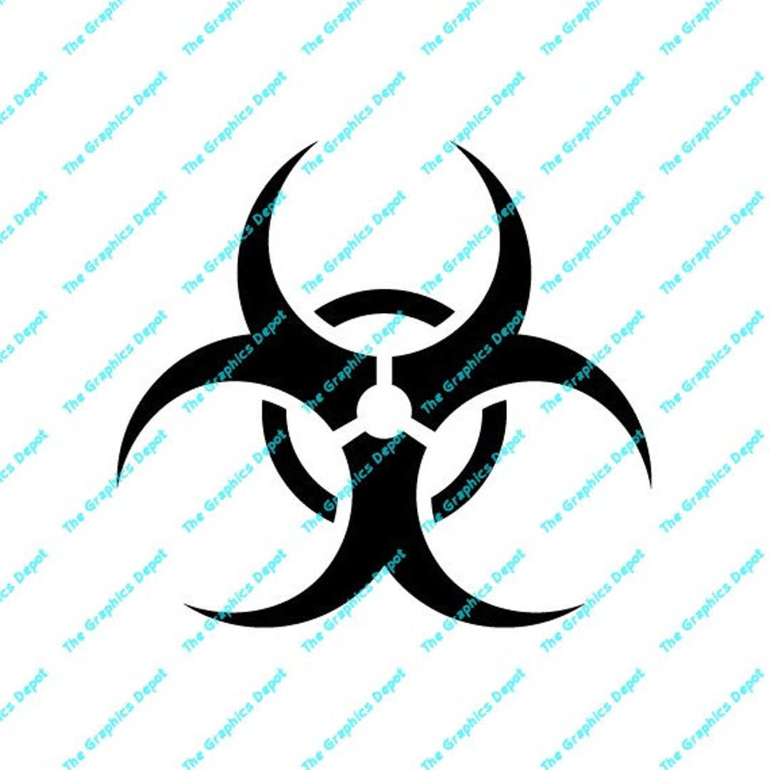 Digital Download Biohazard Zombie DXF PDF SVG Files - Etsy