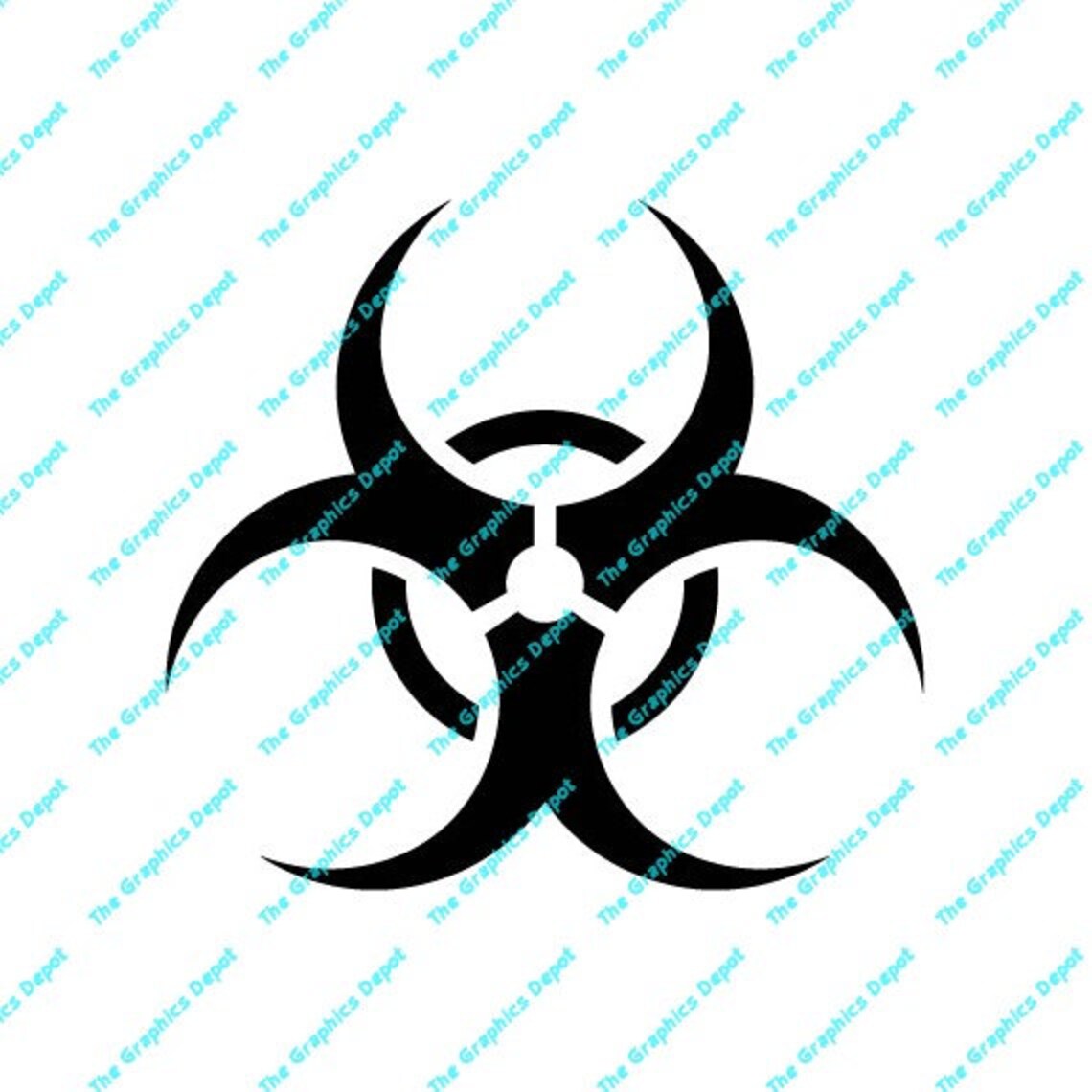 Digital Download Biohazard Zombie DXF PDF SVG Files | Etsy