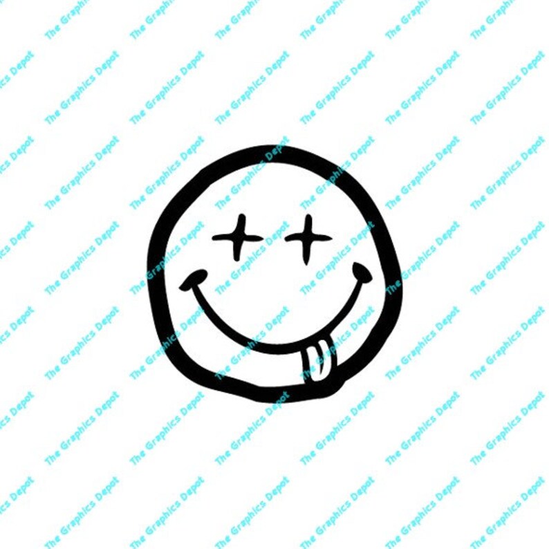 Digital Download Smiley Face Face Silly DXF PDF SVG - Etsy France