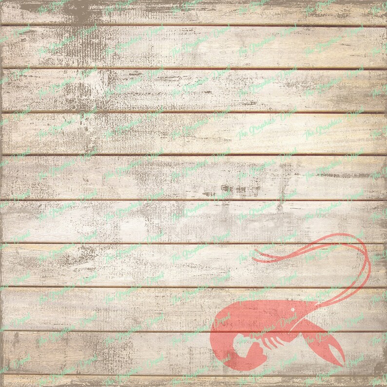 Crawfish Digital Paper Louisiana Crawfish Digital Paper - Etsy