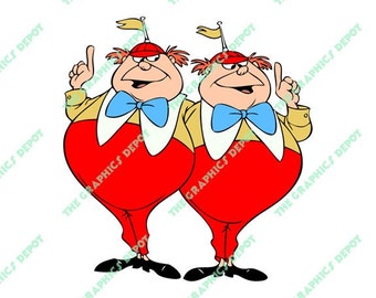 Tweedle Dee Svg - Etsy