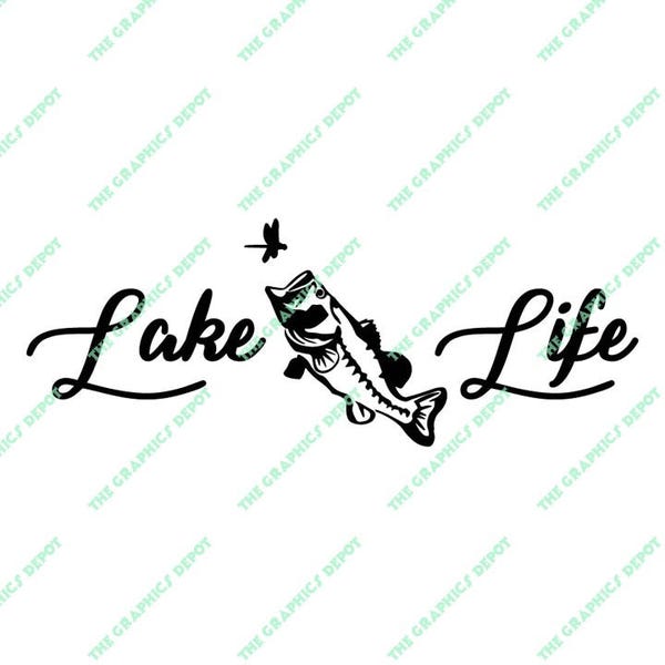 Lake Life Decal - Etsy