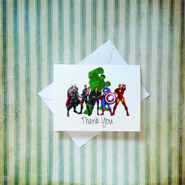 Avengers Thank You - Etsy