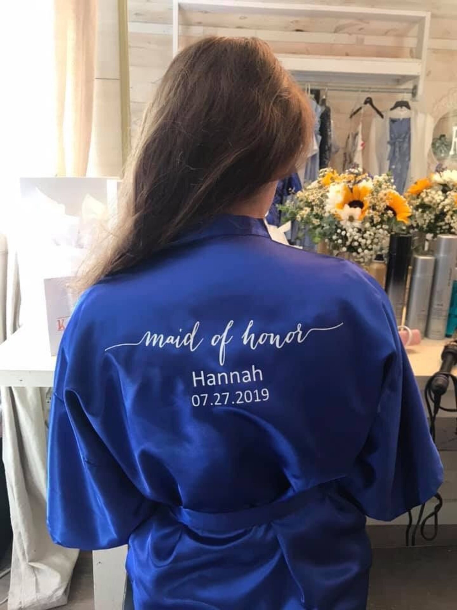 Silk Bridesmaid Robes / Bridesmaid Robes / Bridesmaid Robe / - Etsy