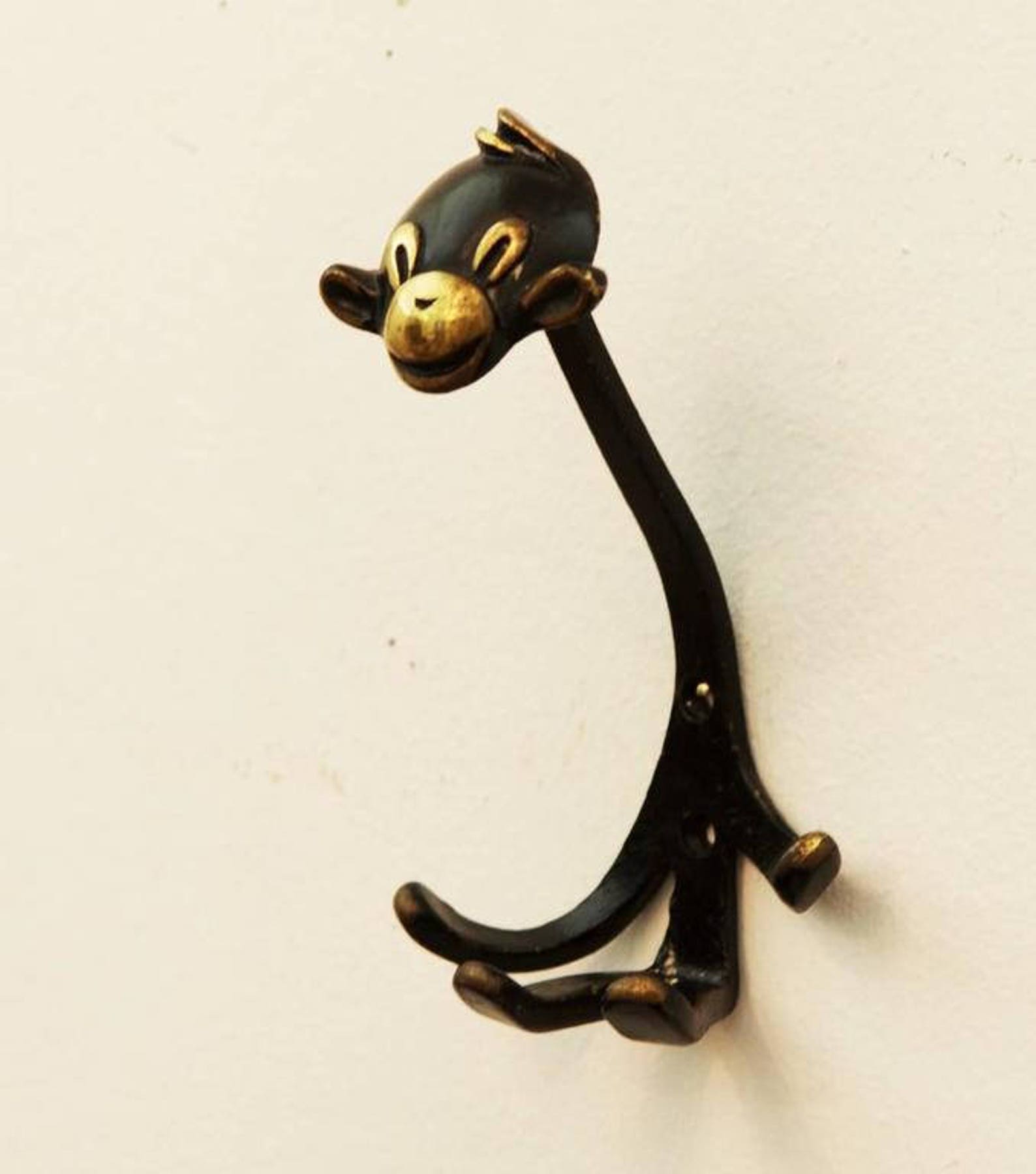 Monkey Wall Hook by Walter Bosse - Etsy
