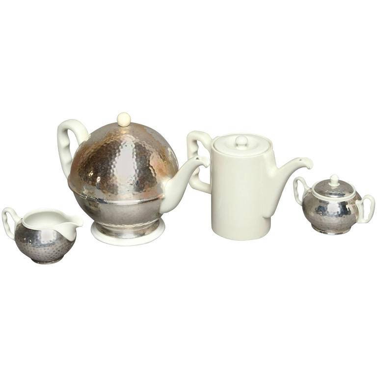 Thermisol Coffee and Tea Set by Furstenberg - Etsy