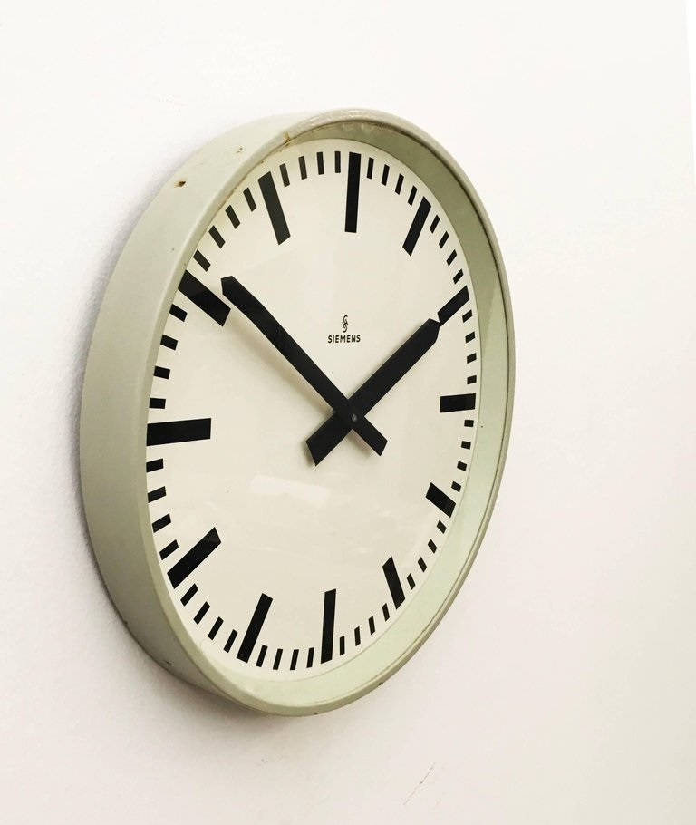 Siemens Factory or Workshop Wall Clock - Etsy