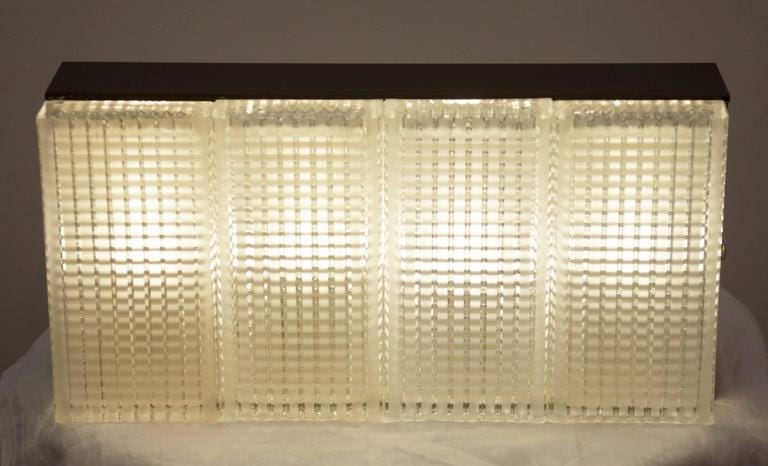 Large Rectangular Wall or Ceiling Lamp From 1970s - Etsy
