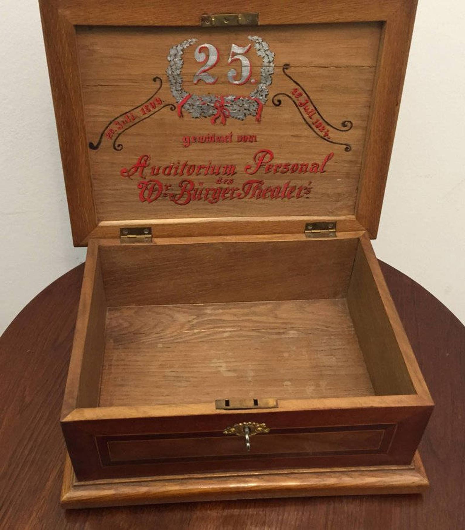 Wooden Box, Austria From 1924 - Etsy
