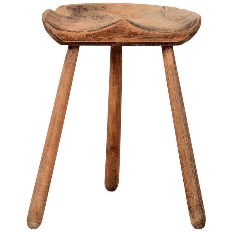 Wooden Industrial Workshop Stool, Circa 1950 - Etsy