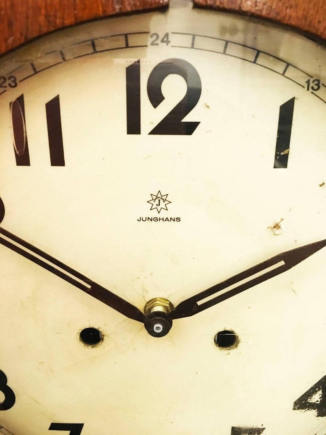 Junghans Wall Clock - Etsy