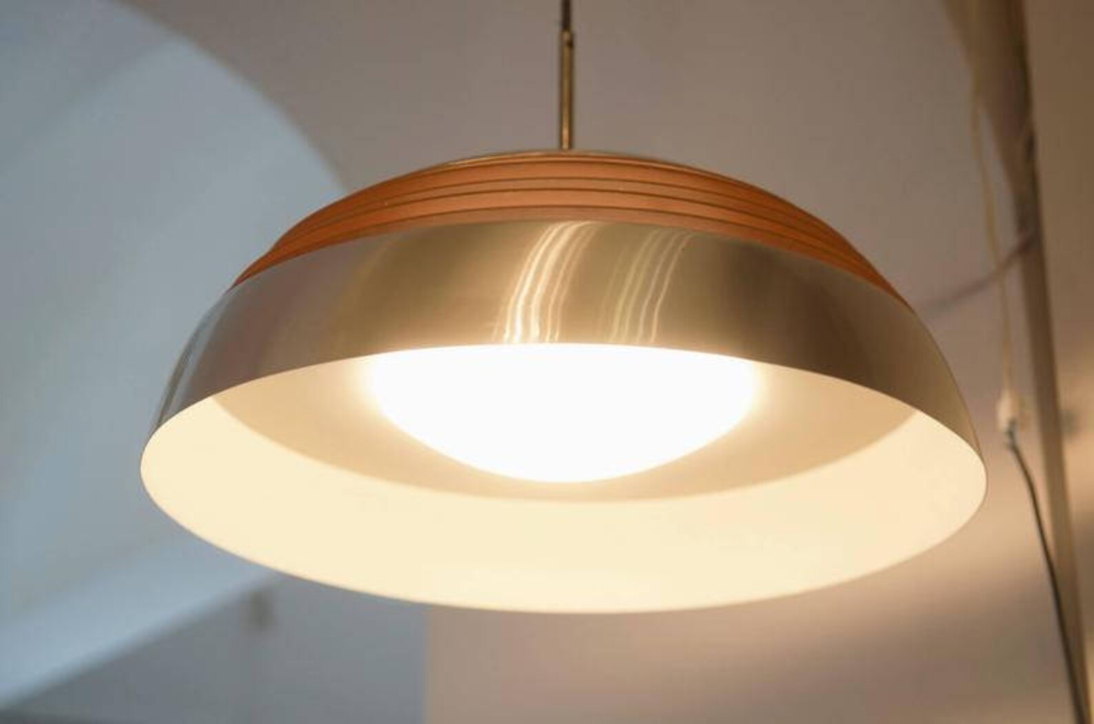 Aluminum Pendant From the 1970s - Etsy