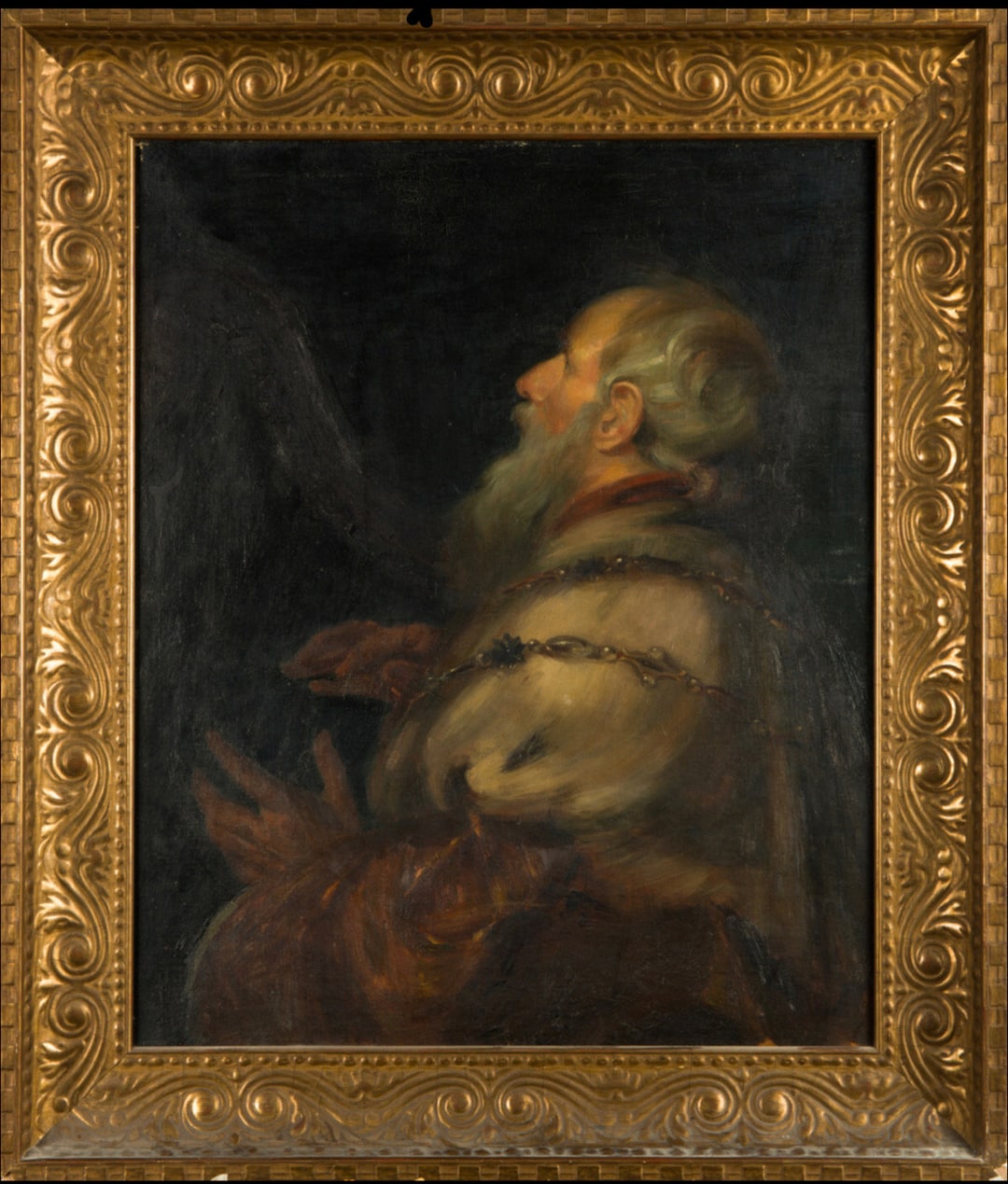Oil Painting After Peter Paul Rubens "king David Playing the Harp" - Etsy