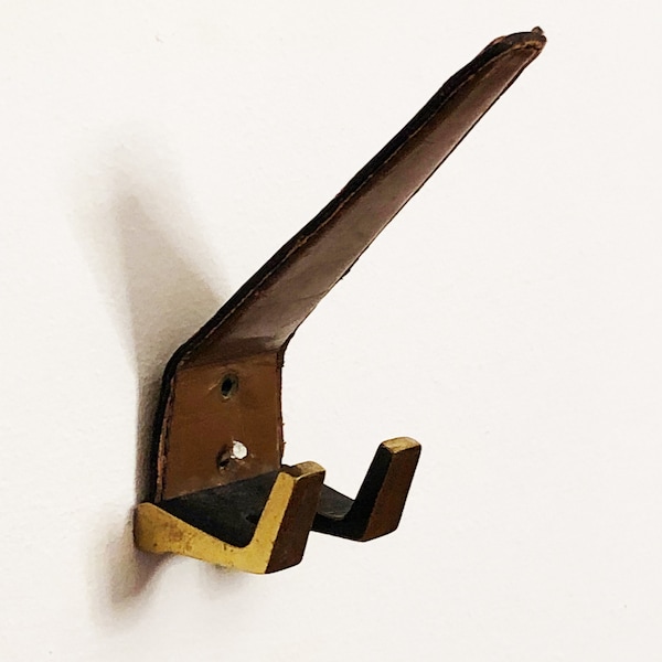 Leather Wall Hook - Etsy