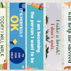 Kids Printable Bookmarks/ Affirmations for Kids/ Printable AFFIRMATION ...