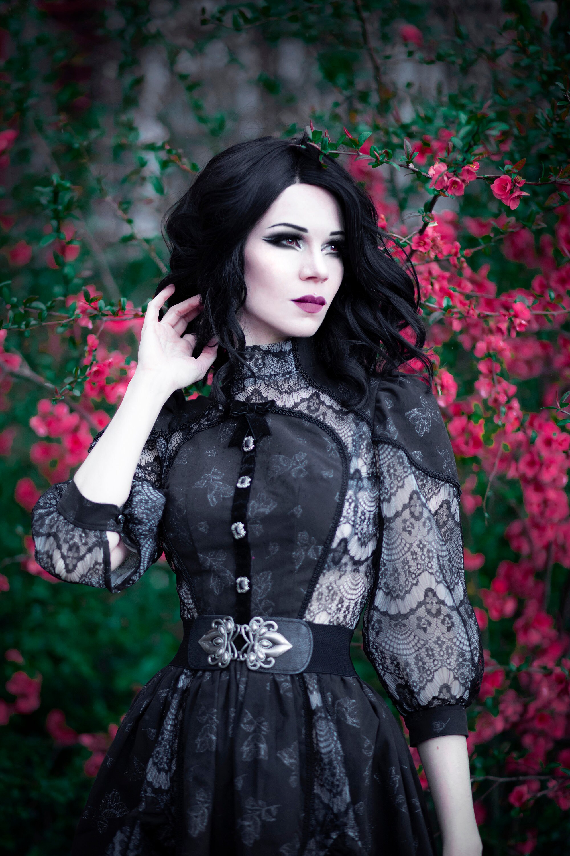 Gray Gothic Dress - Etsy