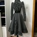 Victorian Era Inspired Wool Coat With Embroidery - Etsy