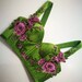 Green Velvet Bustier - Etsy