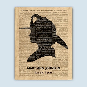 Firewoman Print, Firefighter Gift, Fire Woman, Firewoman Poster ...