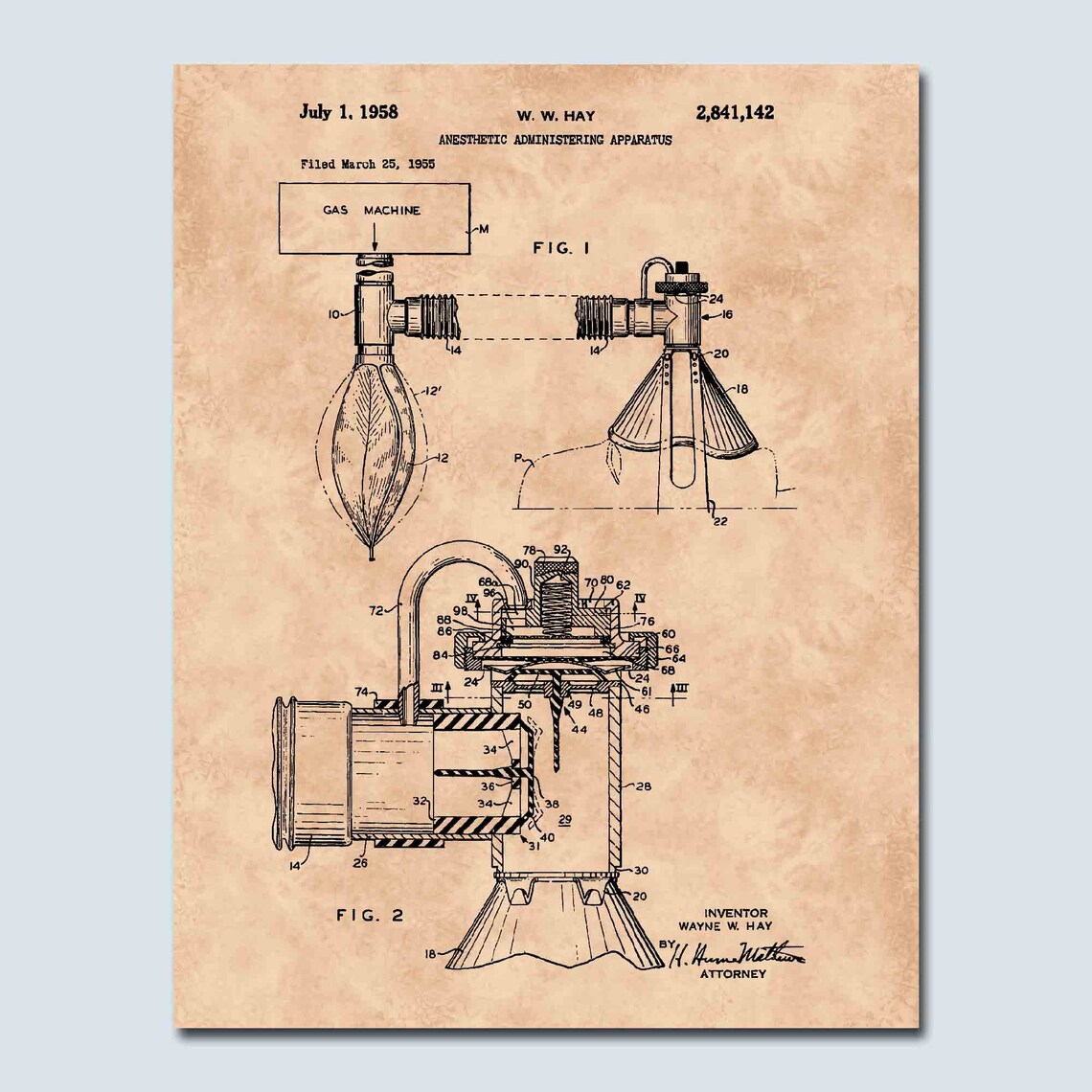 Anesthesia Art Print Anesthesiology Gifts Graduation Poster - Etsy