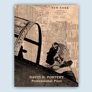 Personalized Pilot Poster, Gift for Pilot, Gift for Aviators - Etsy