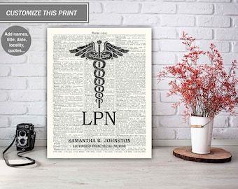 Custom Lpn Poster - Etsy