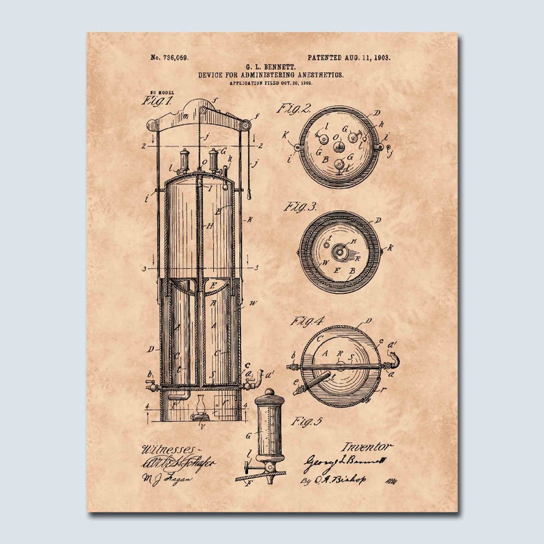 Anesthesia Art Print Anesthesiology Gifts Graduation Poster - Etsy
