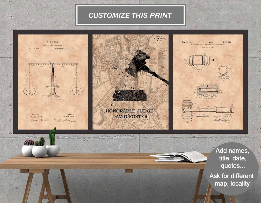 Custom Judge Gift, Judge Poster, Judge Retirement - Etsy