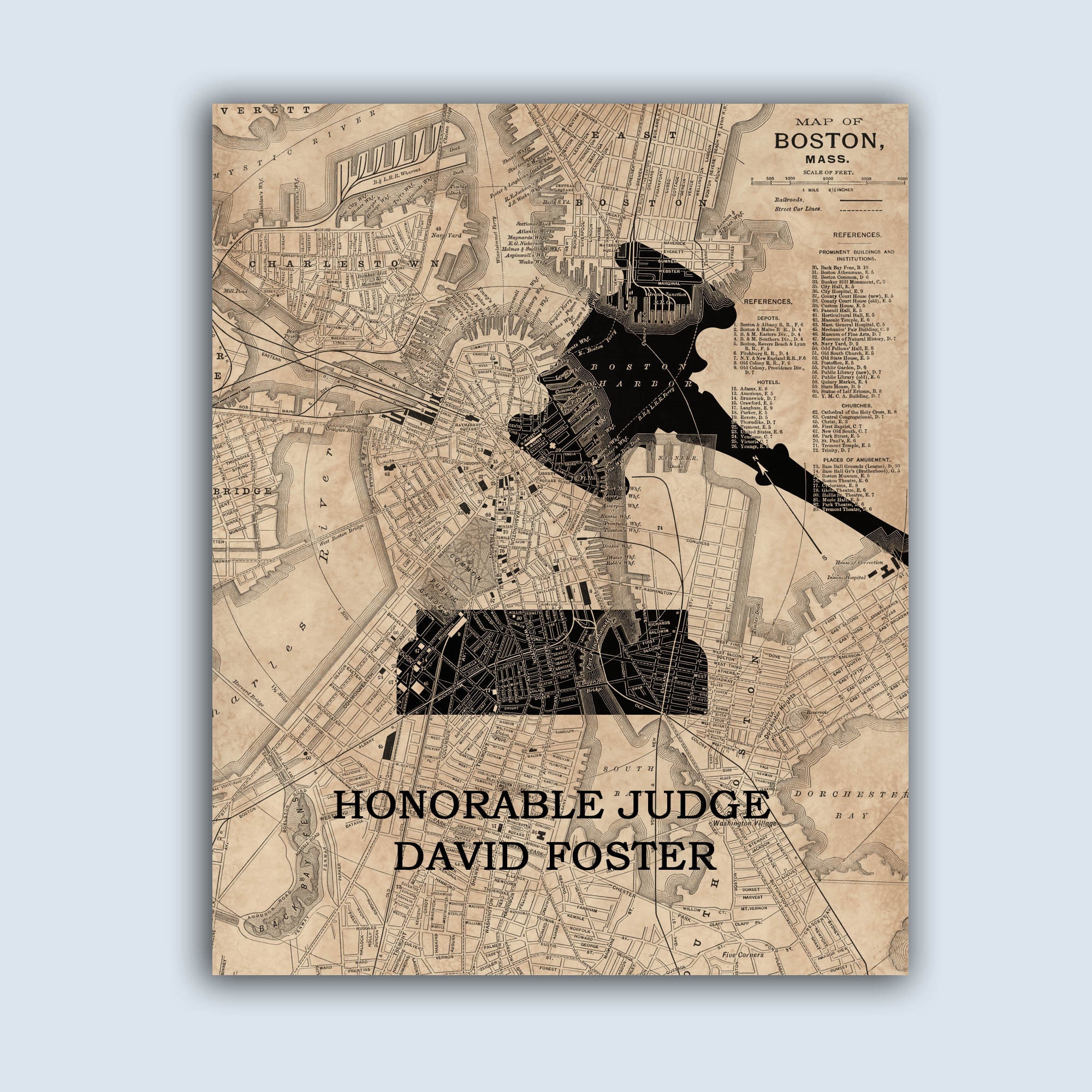 Custom Judge Gift Judge Poster Judge Retirement | Etsy