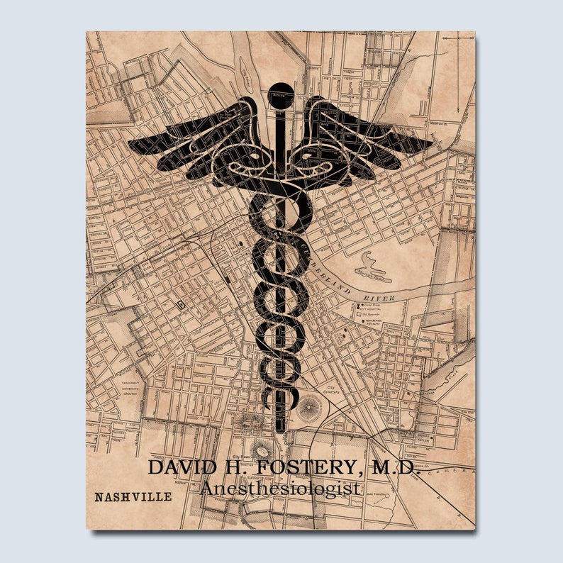 Anesthesia Art Print Anesthesiology Gifts Graduation Poster - Etsy