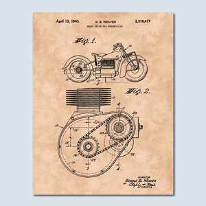 Custom Motorcycle Rider Poster Rider Gifts Motorbike Wall - Etsy