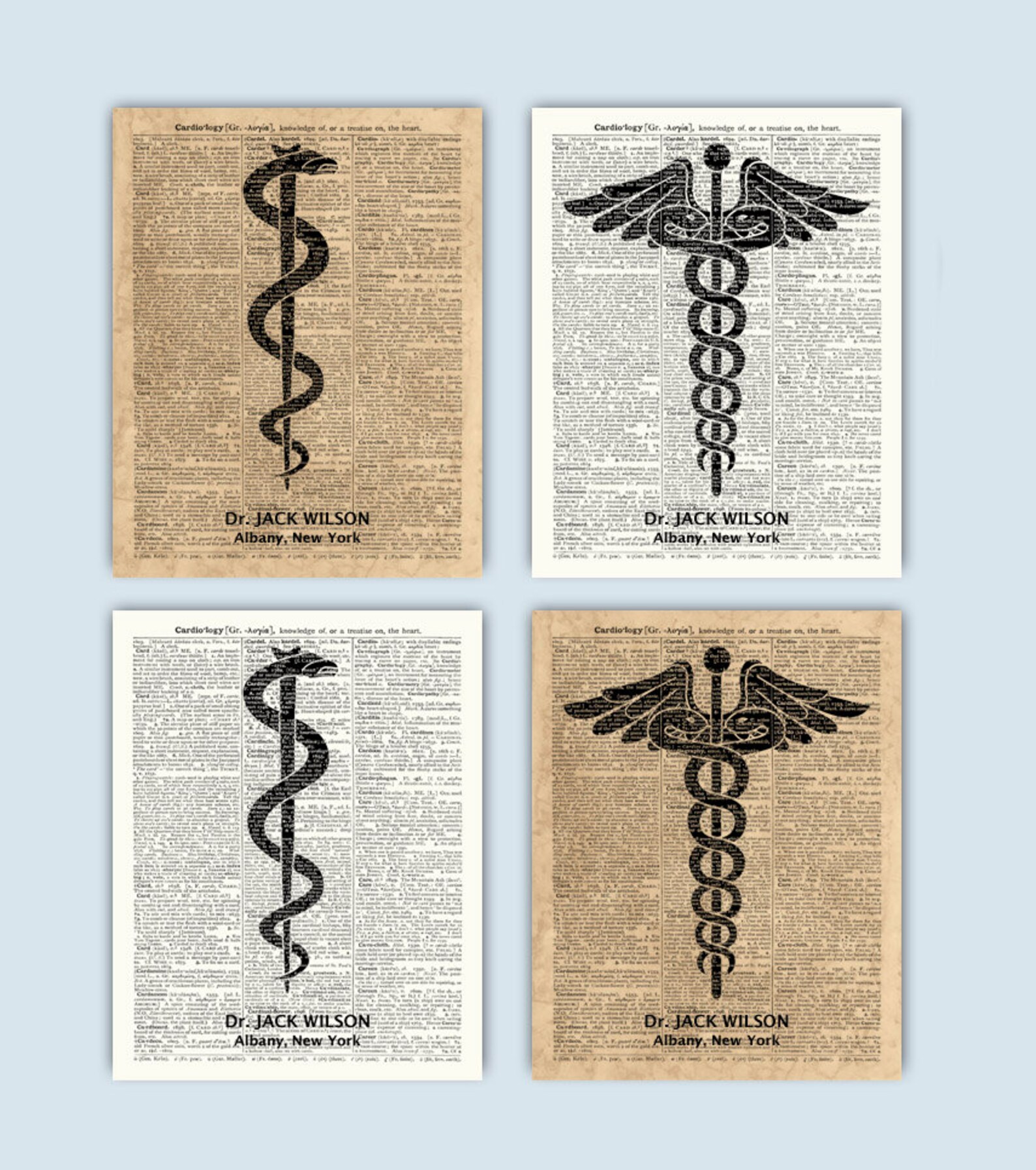 Cardiology Art Doctor Print Gift Cardiologist Medical Art | Etsy