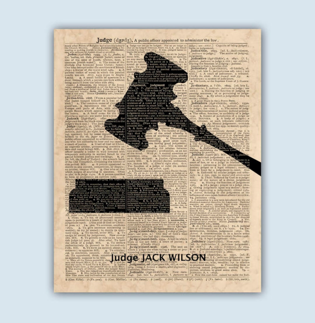 Judge Gifts, Personalized Judge Print, Law Art, Law Gifts, Personalized ...