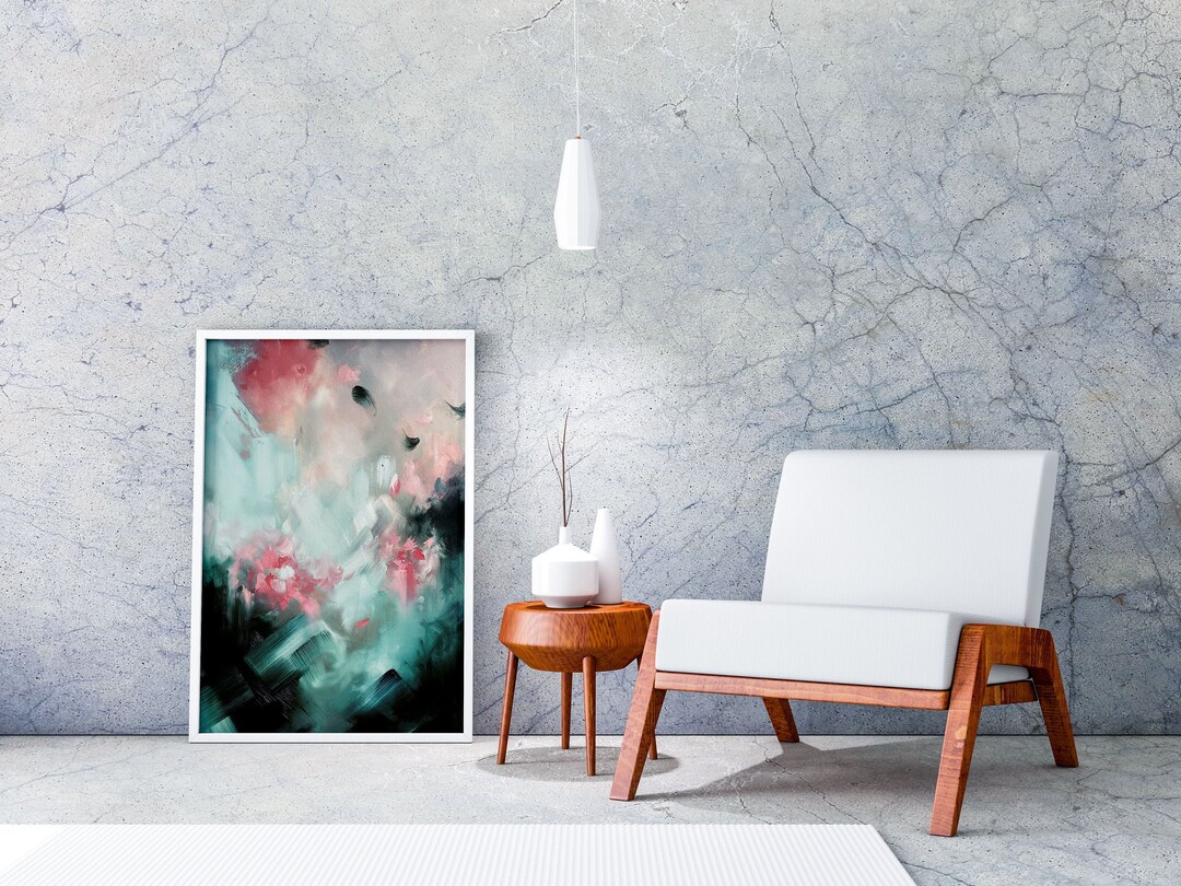 Art Print, Rococo, Botanical Art, Abstract Art, Oil Painting, Floral ...