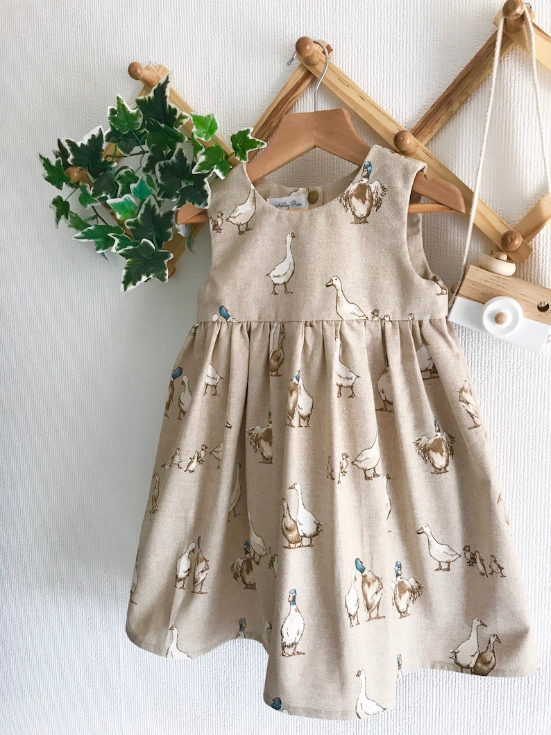 Beautiful Puddle Duck Cotton Print Dress. 0-6 Years. - Etsy