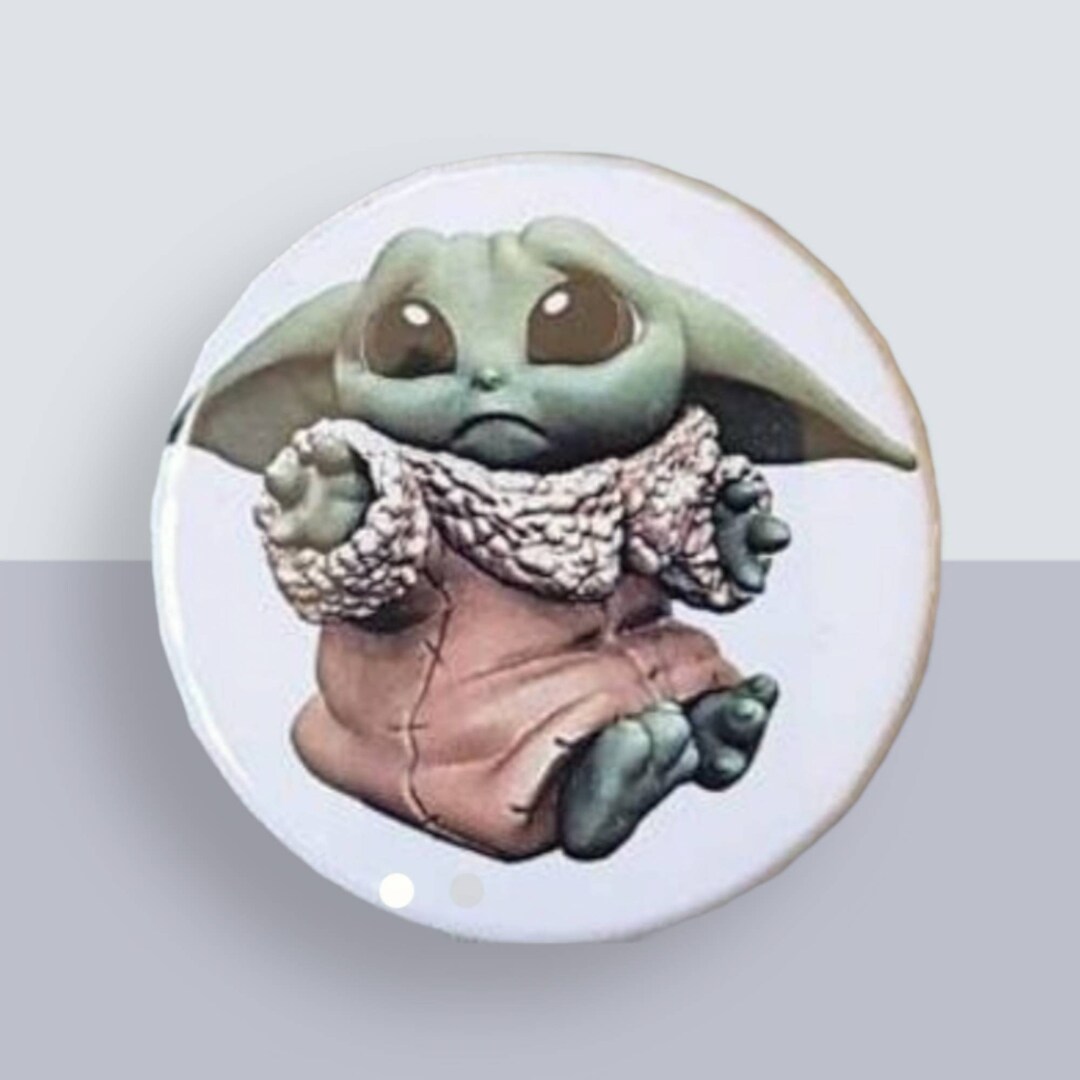 BADGE / MAGNET GROGU 37mm - Etsy